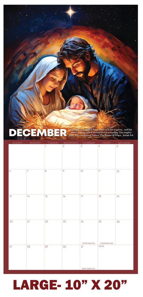 2026 Christ-centered Calendars with inspirational verses – Jayta Designs